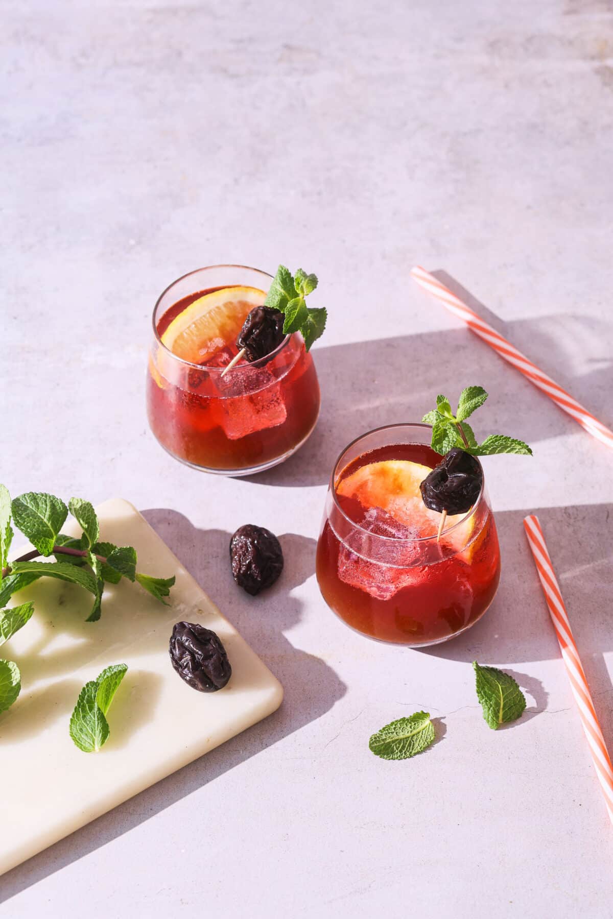 Cocktail / Mocktail aux Pruneaux d'Agen - Le Pruneau